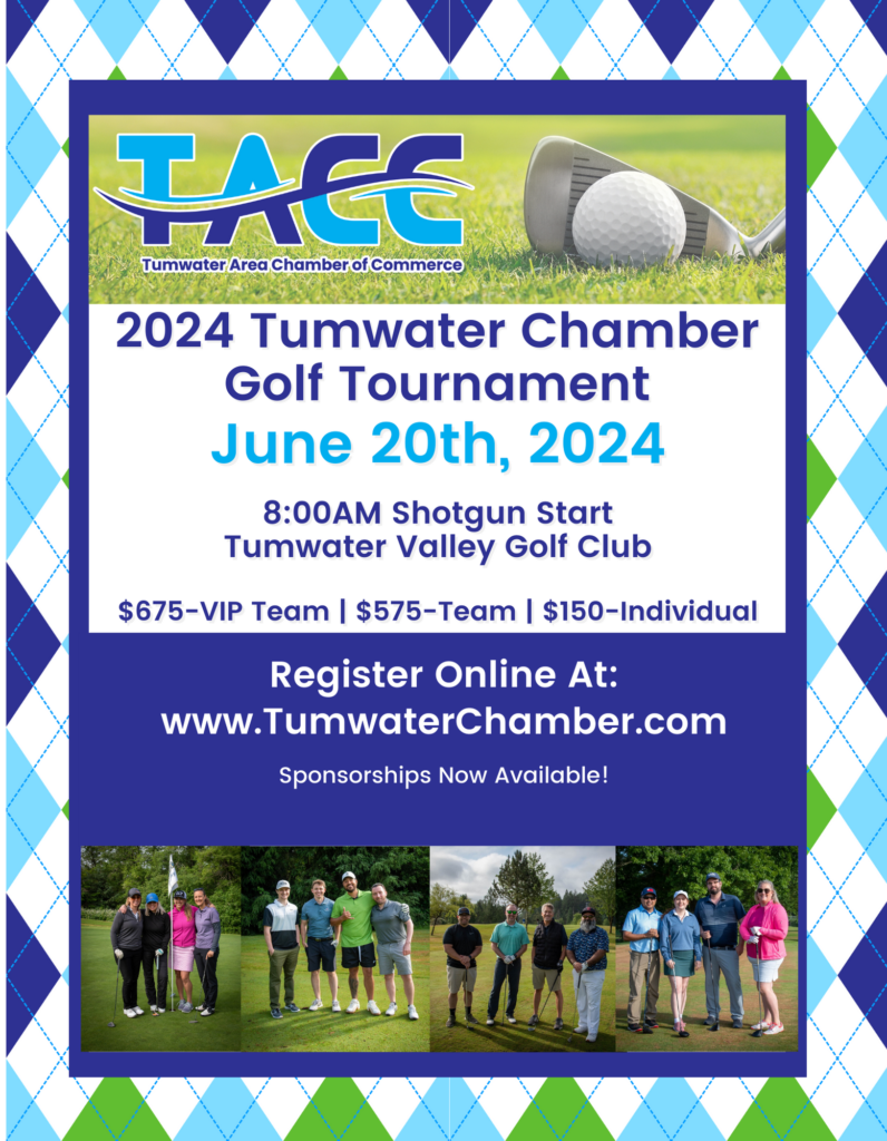 2024 TACC Golf Tournament - Tumwater Area Chamber of Commerce